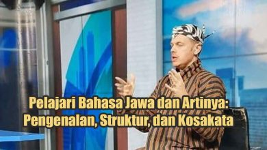 Pelajari Bahasa Jawa Dan Artinya: Pengenalan, Struktur, Dan Kosakata ...