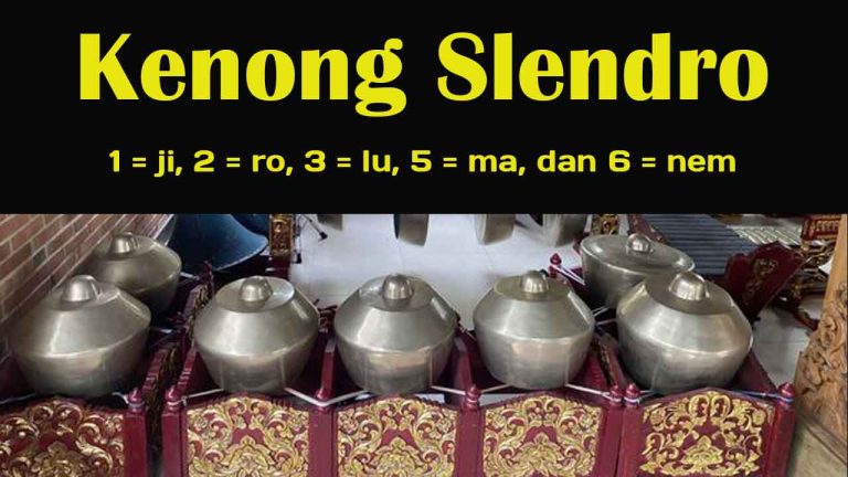 5 Suara Nada Kenong Slendro | Kawruh Basa