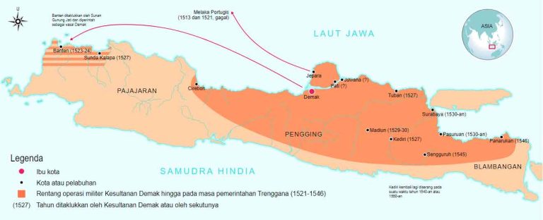 Kerajaan Demak Dan Perjalanannya Sejak Berdiri Hingga Berakhir | Kawruh ...