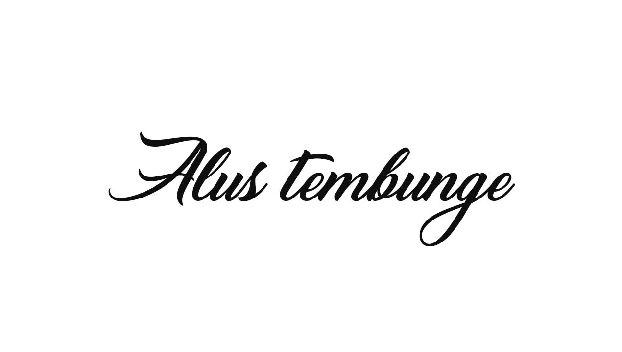 Alus Tembunge Artinya Apa? | Kawruh Basa