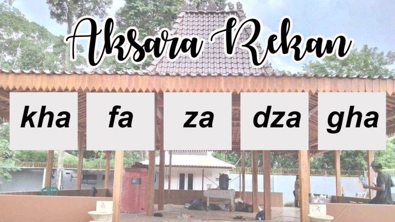 Aksara Rekan Bahasa Jawa: Definisi, Sejarah, Fungsi, Jenis, Dan Kaidah ...