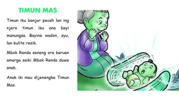 Cerita Timun Mas, Dongeng Legendaris Dalam Bahasa Jawa | Kawruh Basa