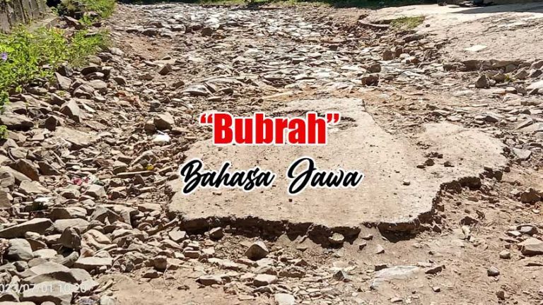 Arti Bubrah Dalam Bahasa Jawa: Makna Dan Filosofi Yang Mendalam ...
