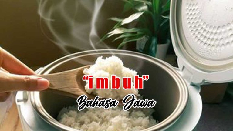 Arti Imbuh Yang Berarti Menambah | Kawruh Basa